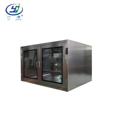 Cina SUS304 scatola di passaggio elettronica della cascata di particelle della stanza pulita 1000mm in vendita