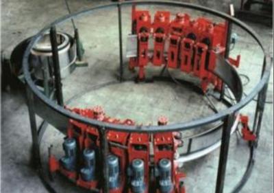 Cina ZX-40 Seamed Steel Plate Silo Forming Machine Spiral 4mm 4.5m/Min in vendita