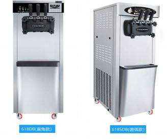 中国 Single Compressor Precooling Ice Cream Machine Silent Reducer With Ground Steel Gears 販売のため
