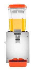 Cina 16l Large Capacity Hopper Food Pvc Cylinder Stainless Steel Handle Juice Dispenser 110V in vendita