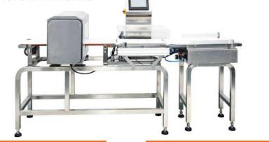 Cina Velocità: pesatore del controllo di 32-52m/min YH-GC212 e metal detector 2 in 1 macchina in vendita