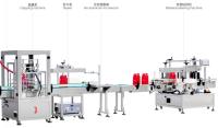 China Silver Plastic Bottle Labeling Machine Cap Sealer 20bpm for sale