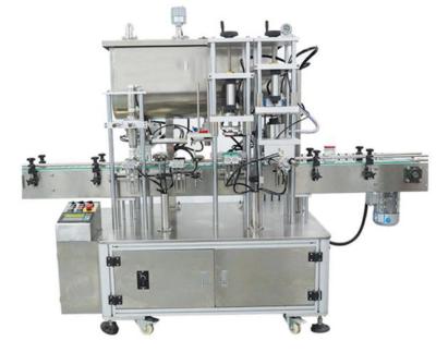 Cina tappatrice di riempimento 2KW della salsa di 20b/H 500g automaticamente in vendita