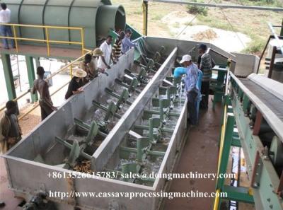 China Cassava flour milling process high quality cassava flour processing plant install in Nigeria for sale