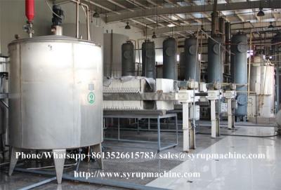 China Corn syrup high fructose corn syrup production process for sale