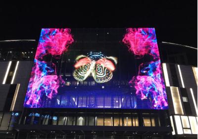 Cina Display LED trasparente per la pubblicità all'aperto in vendita