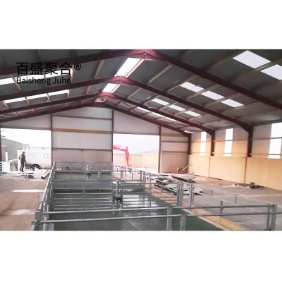 Cina Struttura in acciaio certificata ISO9001 2008/CE/BV per allevamenti di pollame e capre in vendita