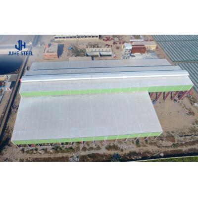 Cina Edificio di struttura in acciaio prefabbricato su misura per officine, officine e magazzini in vendita