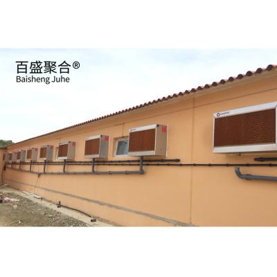 Cina Case di allevamento prefabbricate con servizio di lavorazione della piegatura e porta scorrevole in vendita