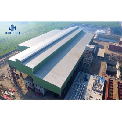 China Serviço de corte Oficina de estruturas pré-fabricadas de aço com janela de liga de alumínio à venda