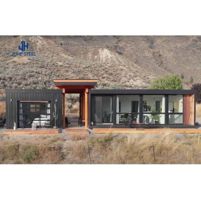 Cina Casa in container di 20 piedi in lusso Prefabbricata 3 in 1 Case mobili pieghevoli in vendita