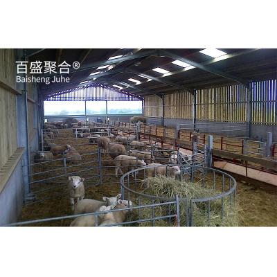 中国 ASTM 標準鋼筋構造 牛羊 家畜 農場 シェード 販売のため