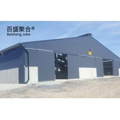 中国 ASTM 標準鋼筋構造 牛羊 家畜 農場 シェード 販売のため