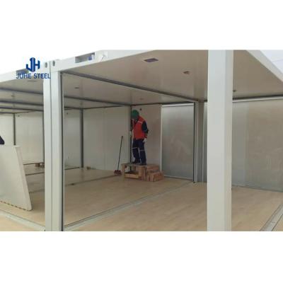 Cina Casa di container modulare con finestre in alluminio, design pieghevole e portatile cinese. in vendita