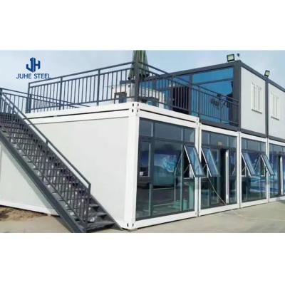 Cina Case prefabbricate in container in stile moderno con finestre in lega di alluminio in vendita