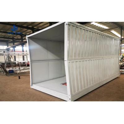 Cina All-in-one struttura in acciaio casa contenitore casa prefabbricata in legno per il tuo business in vendita
