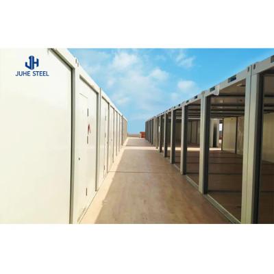 Cina All-in-one struttura in acciaio casa contenitore casa prefabbricata in legno per il tuo business in vendita