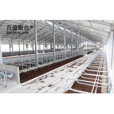中国 効率的に設計された重重のプリファブリックされた牛の家/C.Z 形のパーリンを持つ牛の棚 販売のため