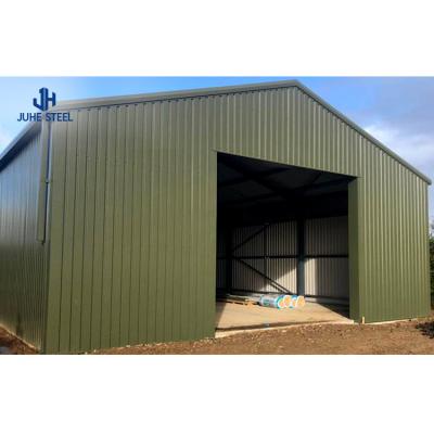China Estrutura de aço pré-fabricada Armazém industrial com processamento de dobra e padrão ASTM à venda