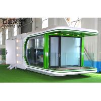 China Standard Plan Volferda Fast Loading Prefab Homes Container Space Knockdown Capsule House Cabin for sale