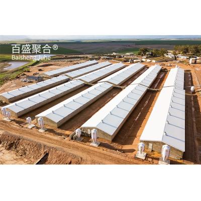 Cina Struttura in acciaio a lungo raggio capanno per maiali per la costruzione di case di maiali agricoli in vendita