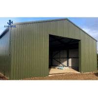China Customizable Steel Warehouse Construction with Solid H-shape Steel Beam Main Frame for sale