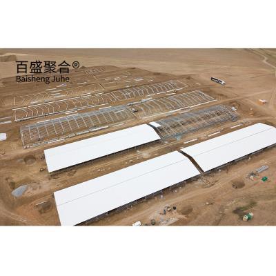 Cina Allevamento automatico di pollame Prefabbricato strato case da maiale con design e vetrina in lega di alluminio in vendita