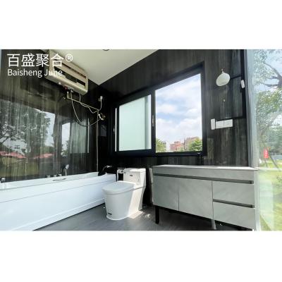 Cina Casa capsula spaziale portatile in acciaio moderno su misura con cucina Casa contenitore prefabbricata 40 piedi in vendita