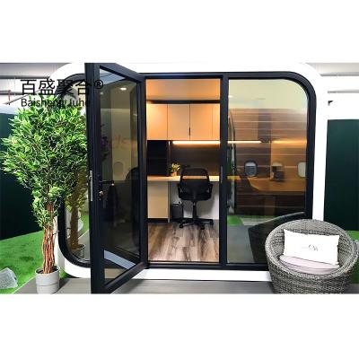 Cina Casa capsula spaziale portatile in acciaio moderno su misura con cucina Casa contenitore prefabbricata 40 piedi in vendita