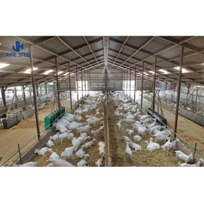 Cina Struttura in acciaio Casa di pollo Broiler Casa di fattoria Capanno di pollame Edificio con saldatura in vendita