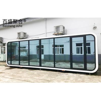 Cina Trasporto e carico 20ft 40ft Prefab Container Pod Cabina mobili Office Portatile Apple Home in vendita