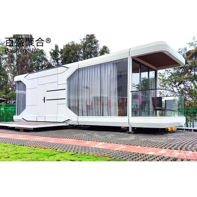 Cina Apple Cabin Prefab Container Home Capsula spaziale moderna Casa per ufficio all'aperto in vendita