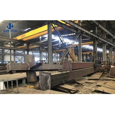 Cina Edificio industriale prefabbricato con sezione di struttura principale e finitura verniciata in vendita