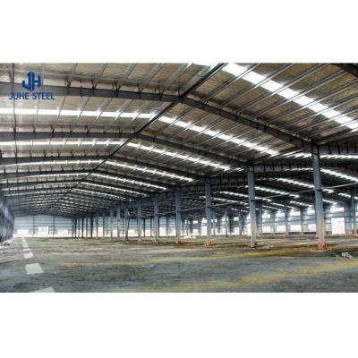 Cina Juhe Metal Space Frame Steel Structure Building magazzino prefabbricato per progettazione personalizzata in vendita