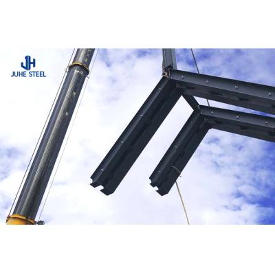 Cina Juhe Metal Space Frame Steel Structure Building magazzino prefabbricato per progettazione personalizzata in vendita