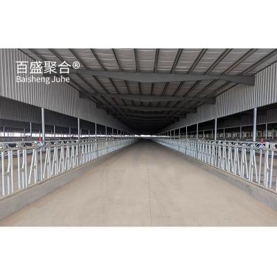中国 牛場をA級の鋼鉄の牛棚でアップグレードする 販売のため