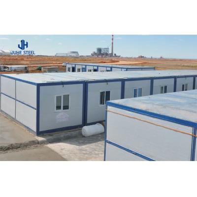 Cina Comodo ufficio portabile Container House con finestra scorrevole in PVC e tetto in lana di roccia in vendita