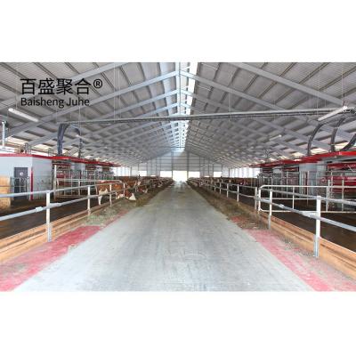 中国 耐久性 ± 1% の Q235 低炭素鋼牛棚 販売のため