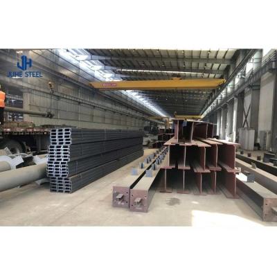 Cina Juhe Industrial Prefab Steel Structure Heavy Workshop per il magazzino di hangar isolato in vendita