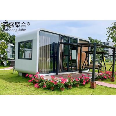 Cina Trasporto e carico Spedizione speciale per Villa Smart Apple Cabin Sleeping Container House in vendita