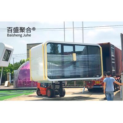 中国 スチールコンテナハウス 20ft 40ft モジュール式プリファブ小型住宅 ポータブルアップルオフィス 販売のため