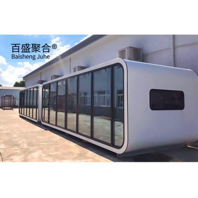 中国 スチールコンテナハウス 20ft 40ft モジュール式プリファブ小型住宅 ポータブルアップルオフィス 販売のため