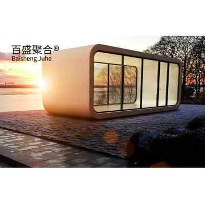 中国 スチールコンテナハウス 20ft 40ft モジュール式プリファブ小型住宅 ポータブルアップルオフィス 販売のため