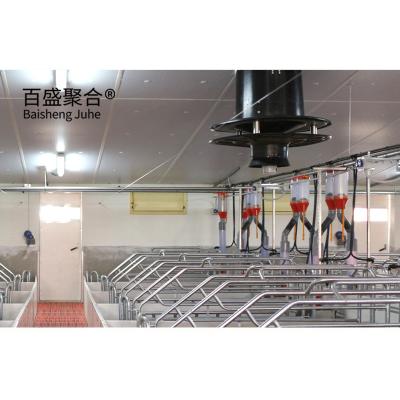 Cina Struttura in acciaio galvanizzato a caldo Grado di acciaio di casa di maiale Progettazione di casa di maiale pronta in vendita