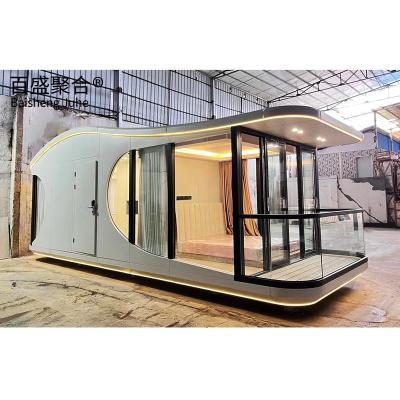 Cina Trasporto e carico Spedizioni speciali Capsula spaziale Casa intera Case mobili intelligenti pronte a disposizione in vendita