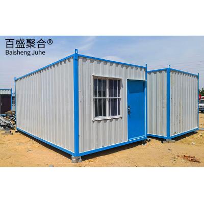 Cina Steel Chasis 18 mm MGO Board 15 mm Vinyl Flooring Container Homes For Warehouse Building in vendita