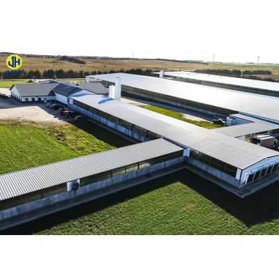 China Oficina de construção de estruturas de aço galvanizado para construção segura e pré-fabricada à venda