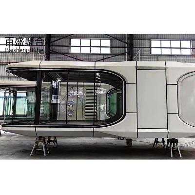 Cina Trasporto e carico Casa contenitore a 20 piedi piatta per la vita nella capsula spaziale in vendita