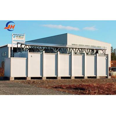 Cina Aluminico Legato Finestra Prefabbricata Struttura in acciaio Pre-ingegnerizzata Edificio di laboratorio per la lavorazione dei mangimi in vendita
