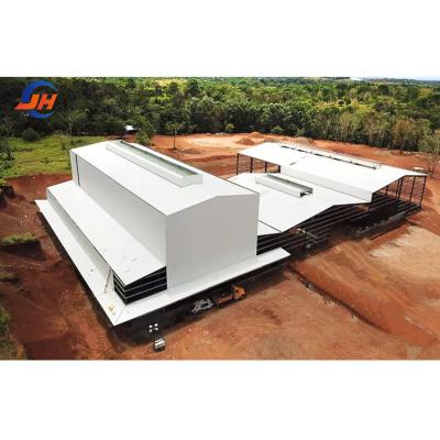 China Construtor de estruturas pré-fabricadas de aço, leve e fácil de instalar à venda